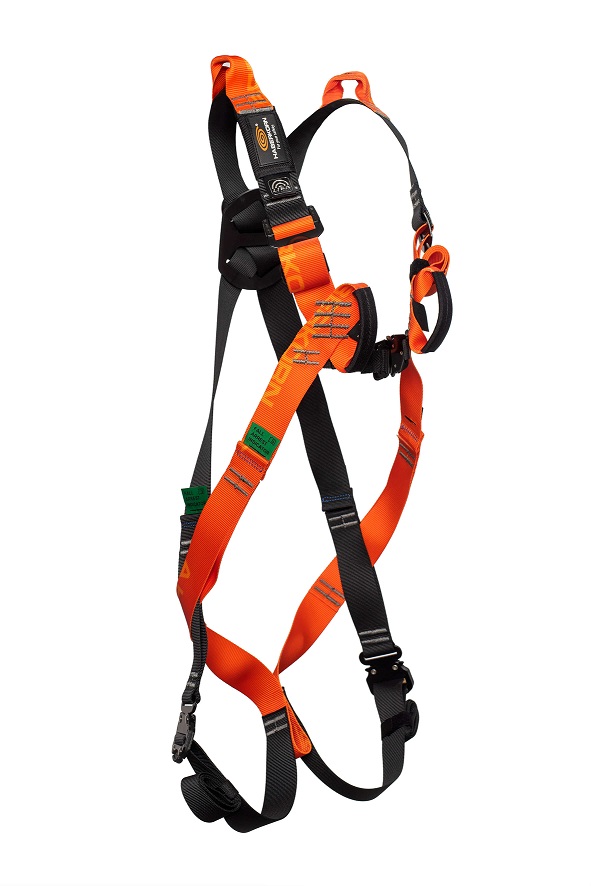 FULL BODY HARNESS UNI-2 WITH FALL INDICATOR AND RESCUE LOOPS | A. Haberkorn